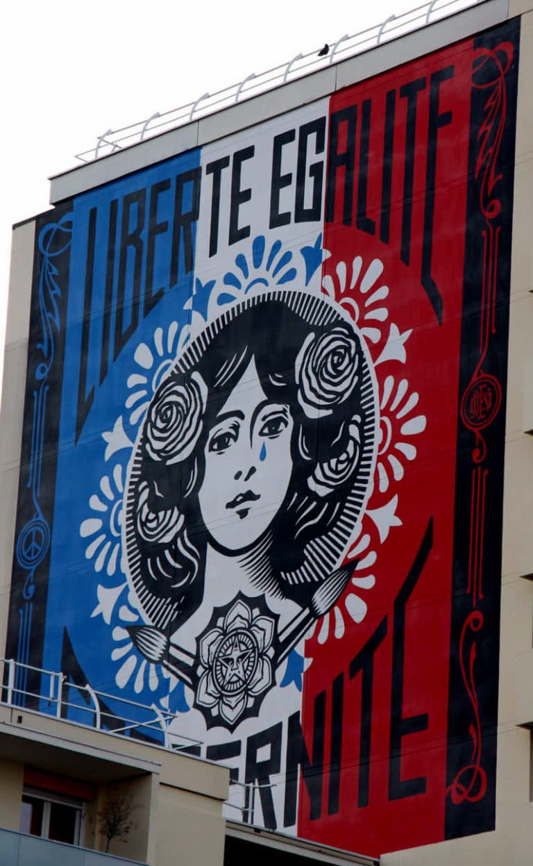 Paris 13ème, les fresques autour du métro Nationale - François-Régis ...